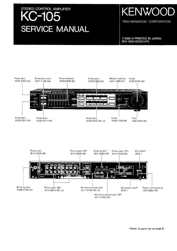 Kenwood stereo control amplifier kc 105 manual - namesxaser